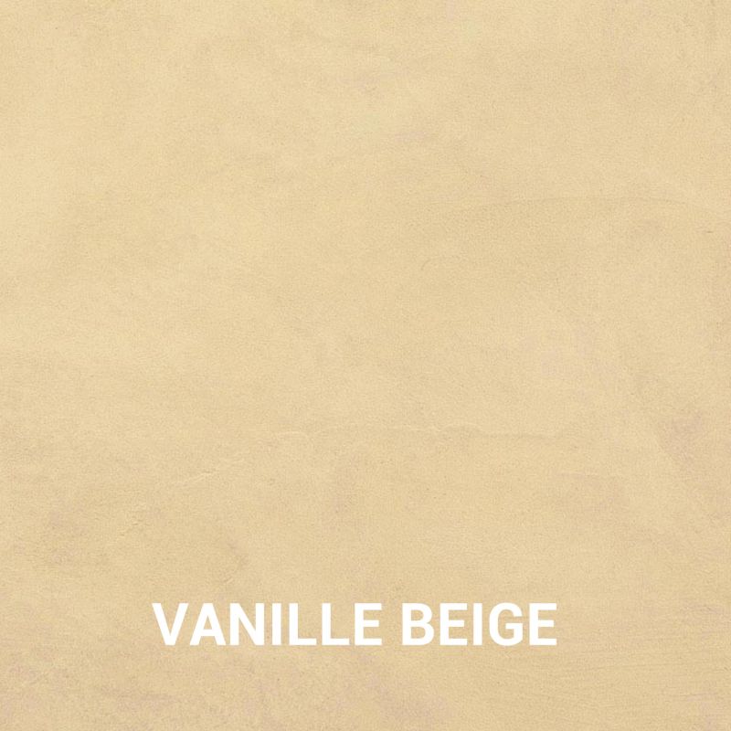 Beton cire beige - blanc