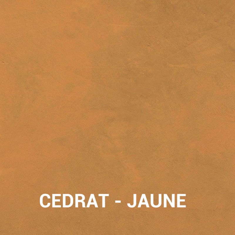 Beton cire jaune