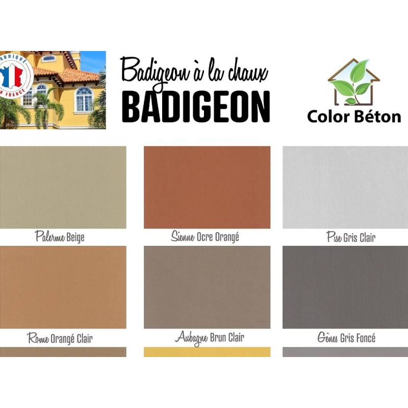 Badigeon à la chaux